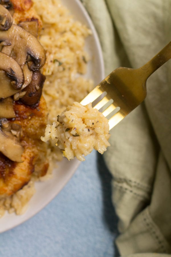 Healthy Lemon Basil Risotto - The Clean Eating Couple