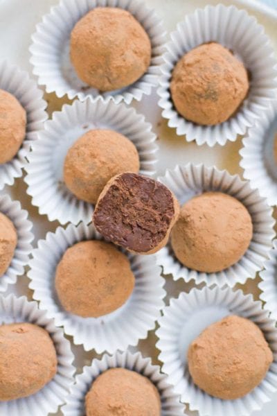Healthy Chocolate Truffles (Vegan, Paleo) - The Clean Eating Couple