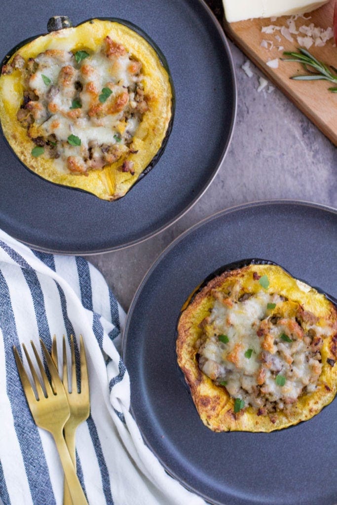 Stuffed Acorn Squash | The Clean Eating Couple