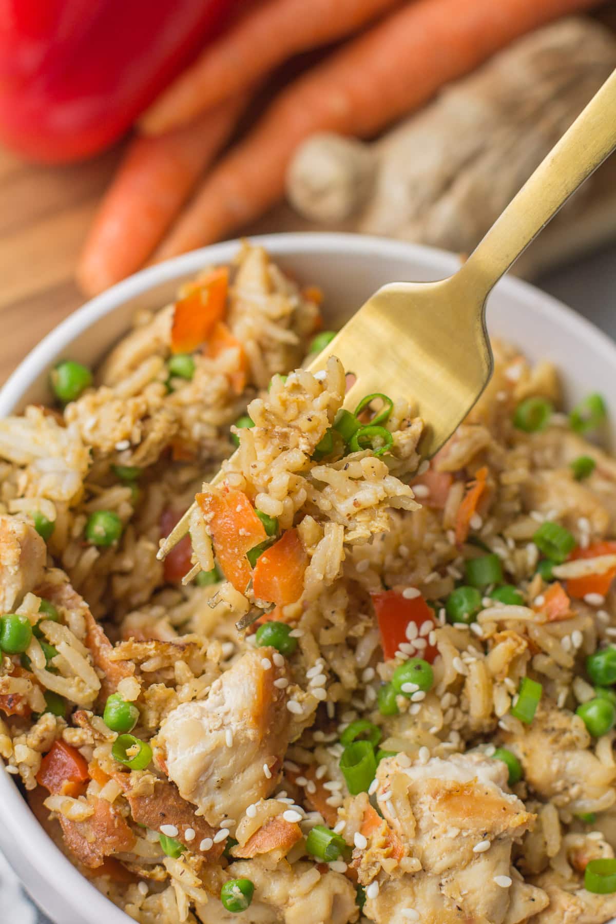 Healthy Fried Rice - The Clean Eating Couple