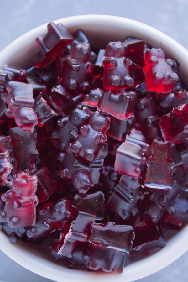 Healthy Gummy Bear Recipe | The Clean Eating Couple
