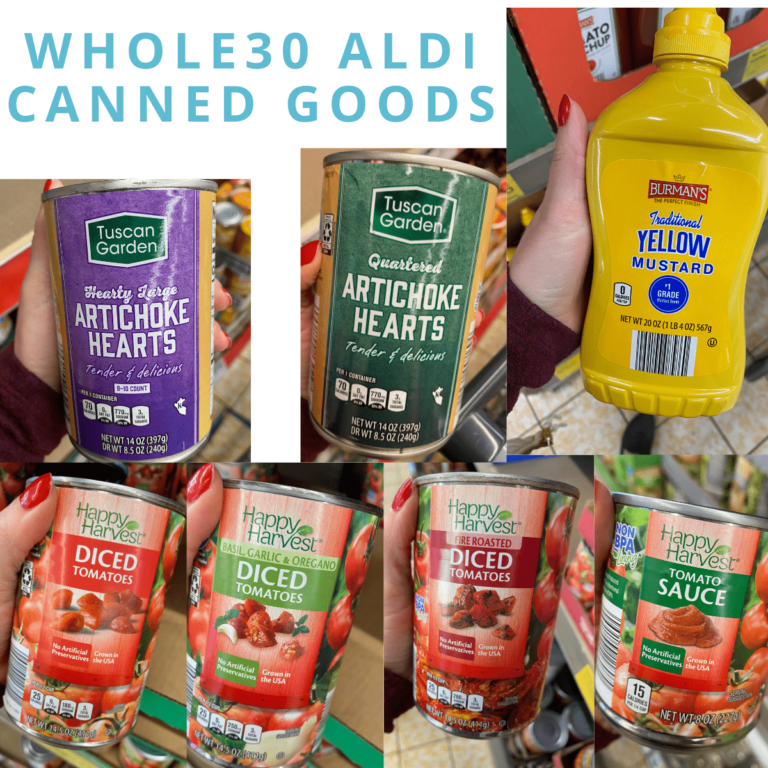 The Best Whole30 ALDI Shopping List | The Clean Eating Couple