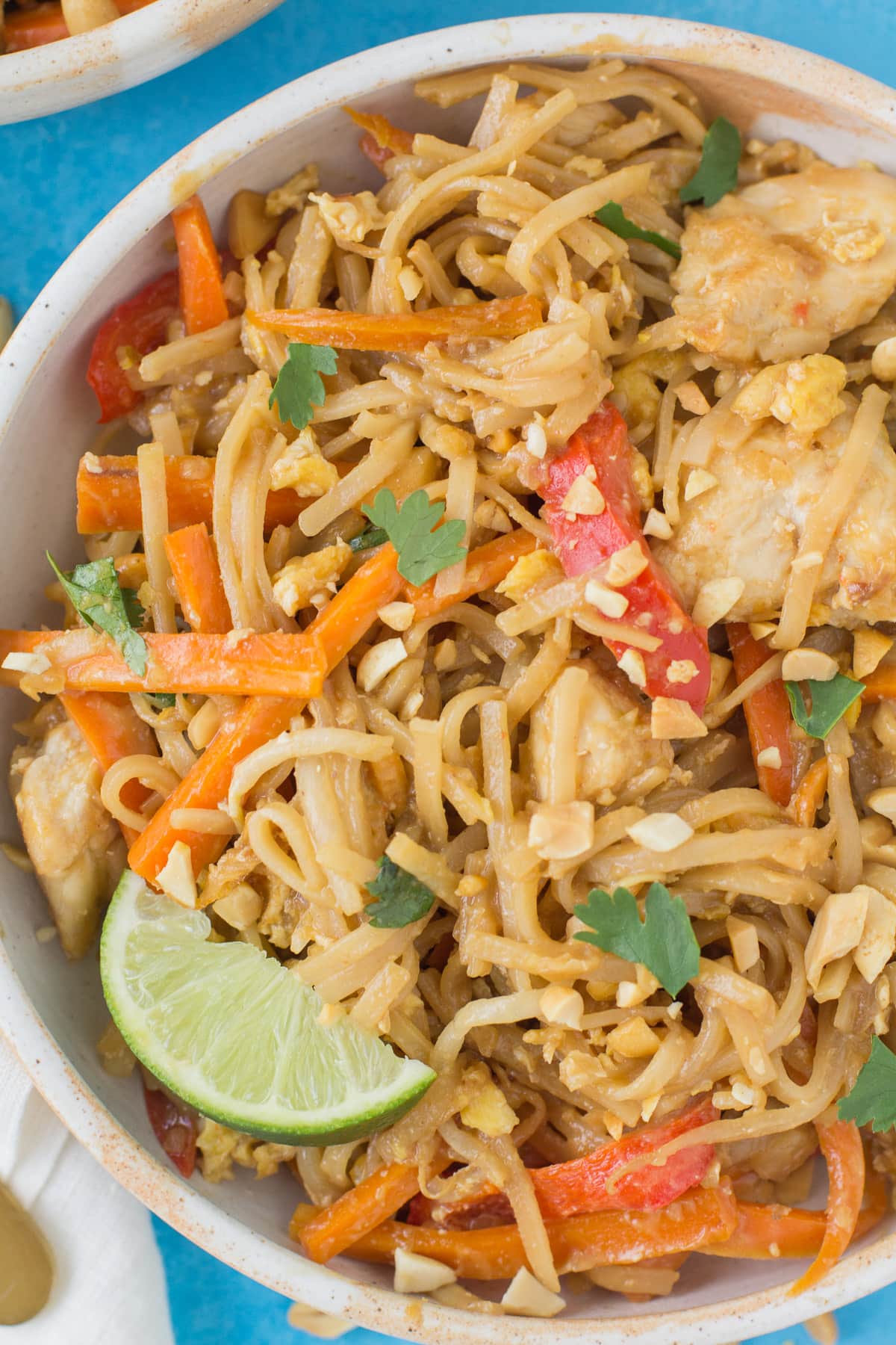 Healthy Chicken Pad Thai The Clean Eating Couple Healthy Chicken Pad Thai The Clean Eating Couple