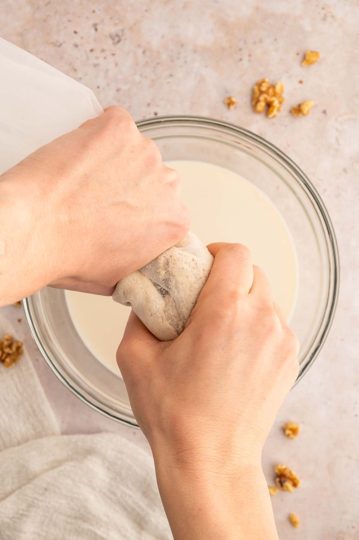 Easy Homemade Walnut Milk | The Clean Eating Couple