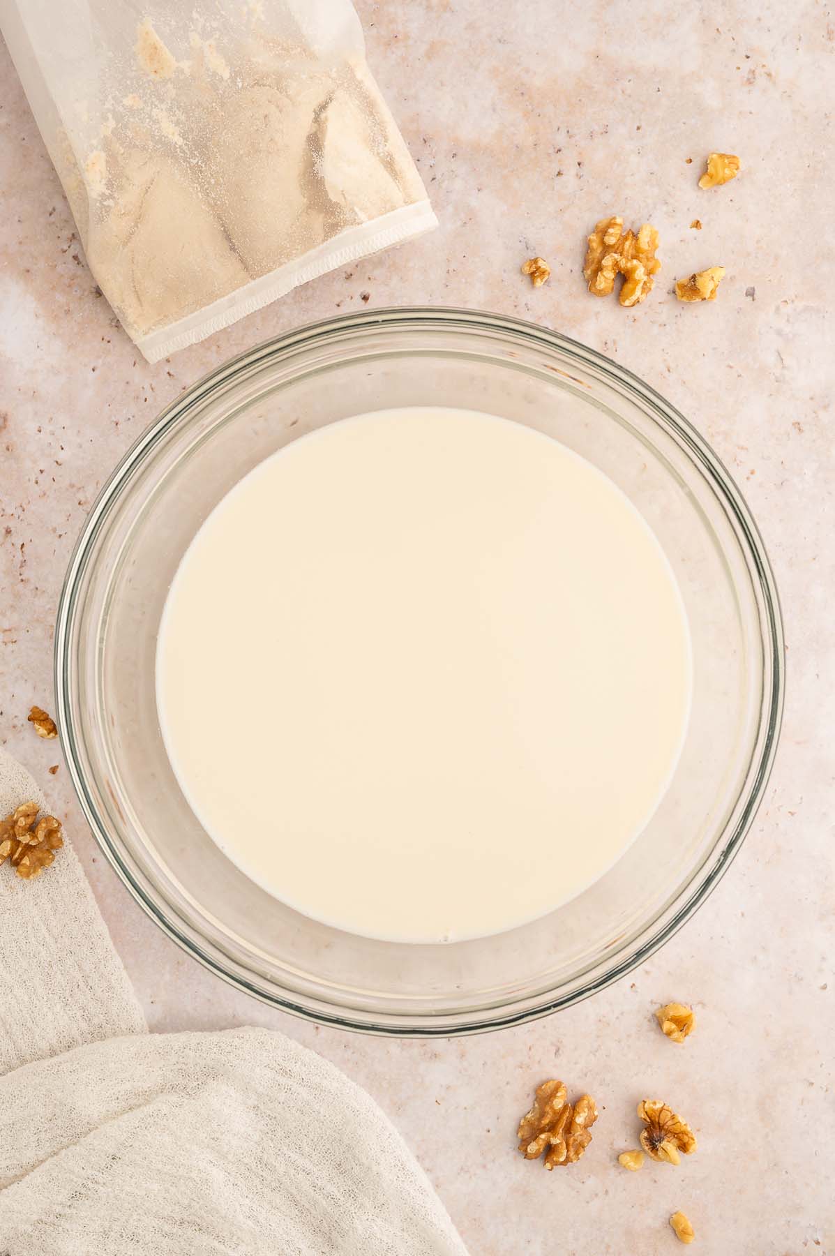 Easy Homemade Walnut Milk | The Clean Eating Couple