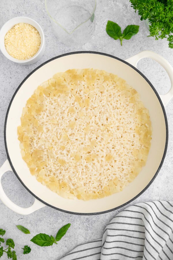 Healthy Lemon Risotto | The Clean Eating Couple