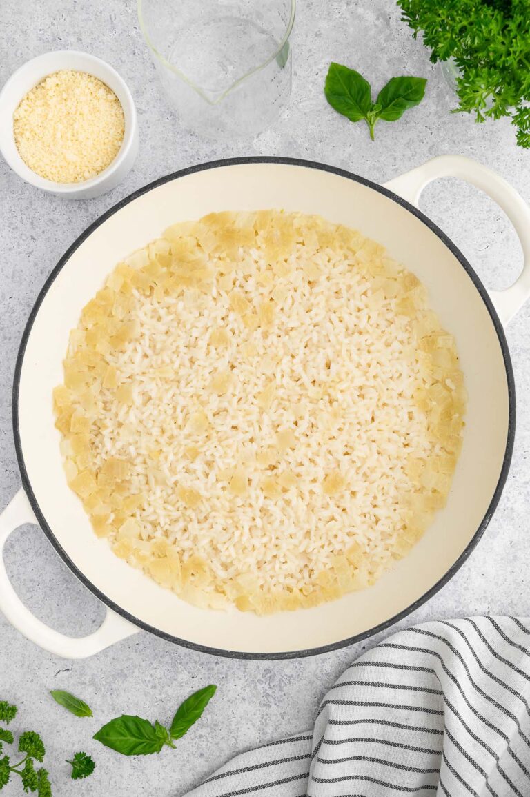 Healthy Lemon Risotto | The Clean Eating Couple