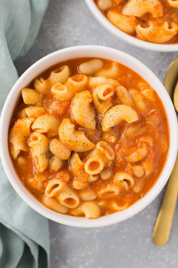 The Best Pasta Fagioli - The Clean Eating Couple