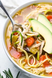 Healthy Paleo Chicken Soup - The Clean Eating Couple
