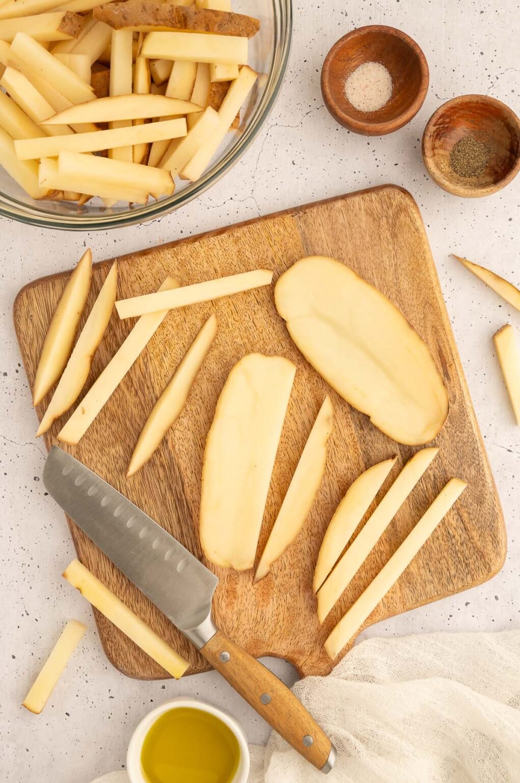 Healthy French Fries (Baked, Not Fried! - The Clean Eating Couple