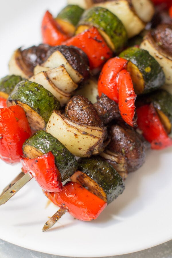 Vegetable Kebabs - The Clean Eating Couple