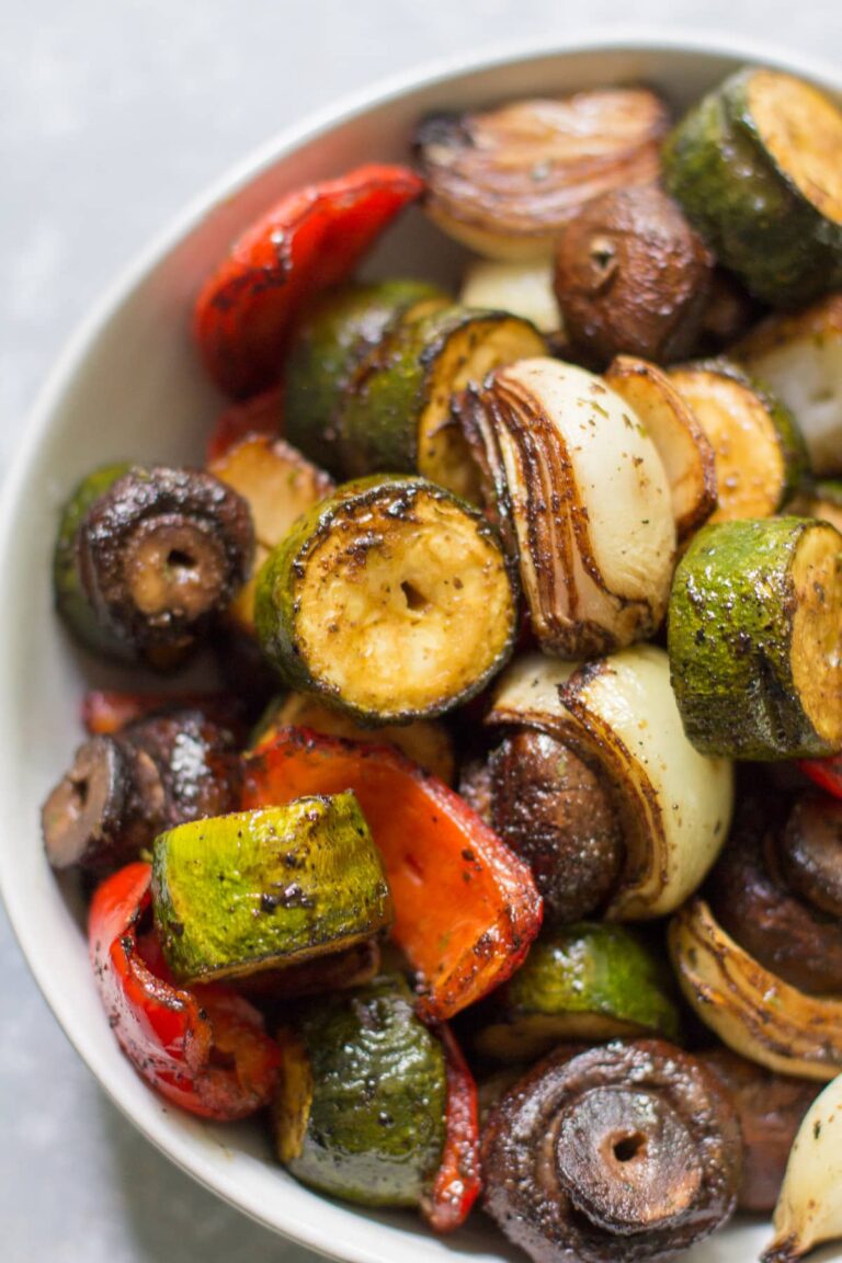 Vegetable Kebabs - The Clean Eating Couple
