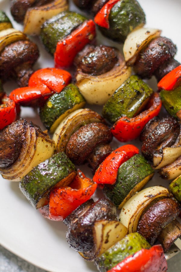 Vegetable Kebabs - The Clean Eating Couple