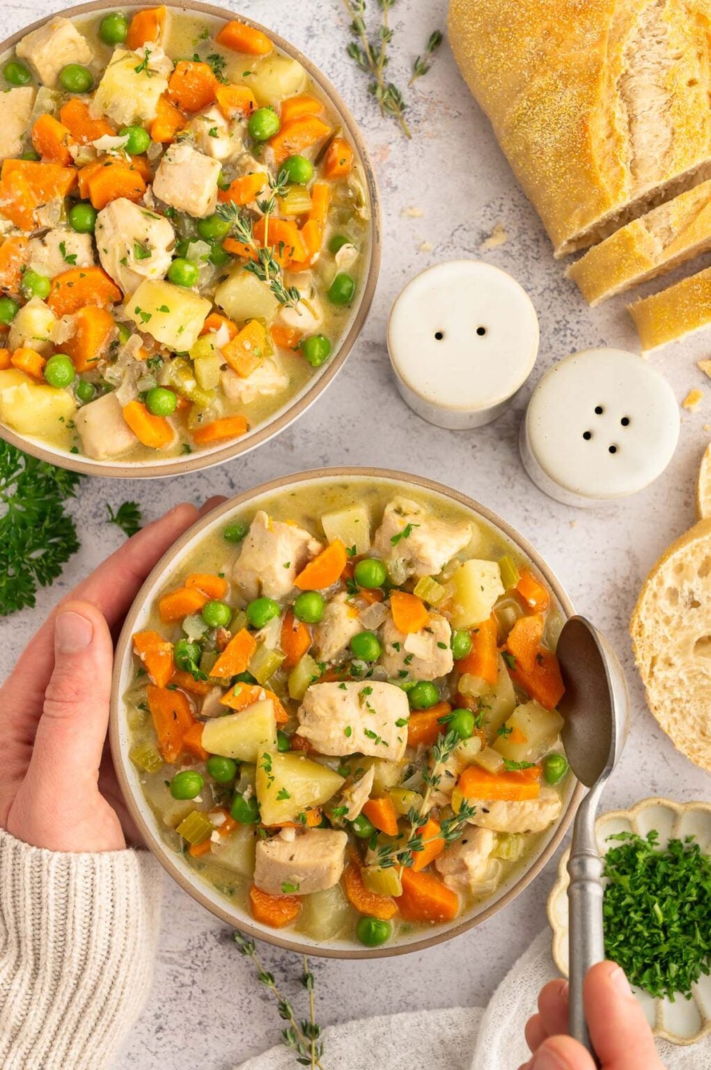 Crock Pot Chicken Stew [Easy to Make!] | The Clean Eating Couple