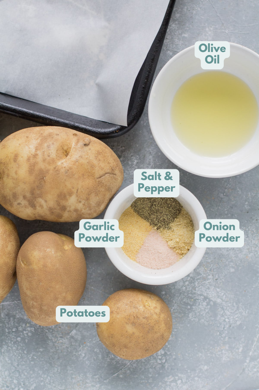 Crispy Roasted Potatoes [5 Ingredients!] | The Clean Eating Couple