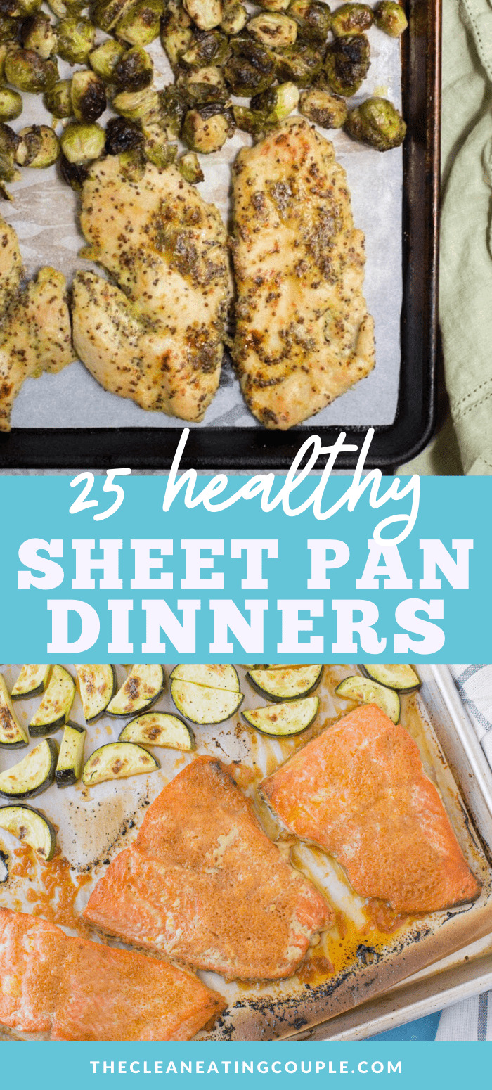 25 Easy Healthy Sheet Pan Dinners - The Clean Eating Couple