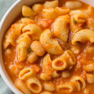 The Best Pasta Fagioli - The Clean Eating Couple
