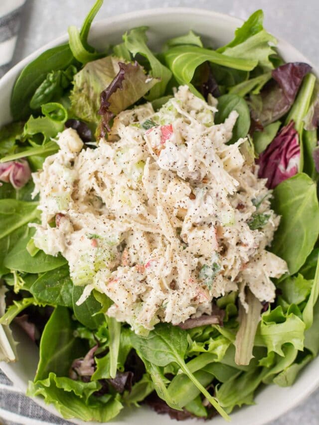 Healthy Chicken Salad - The Clean Eating Couple