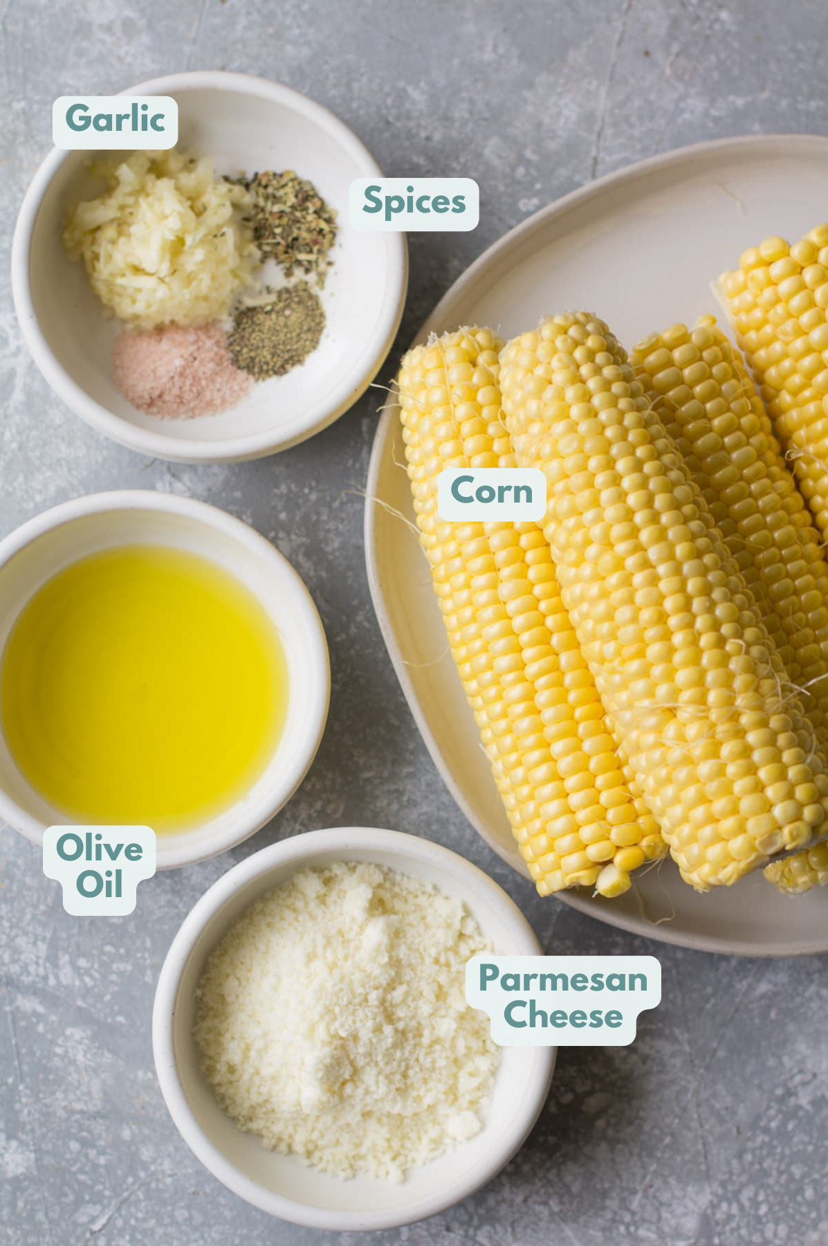 Garlic Parmesan Corn - The Clean Eating Couple