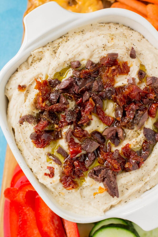 Easy Healthy White Bean Hummus Recipe - The Clean Eating Couple