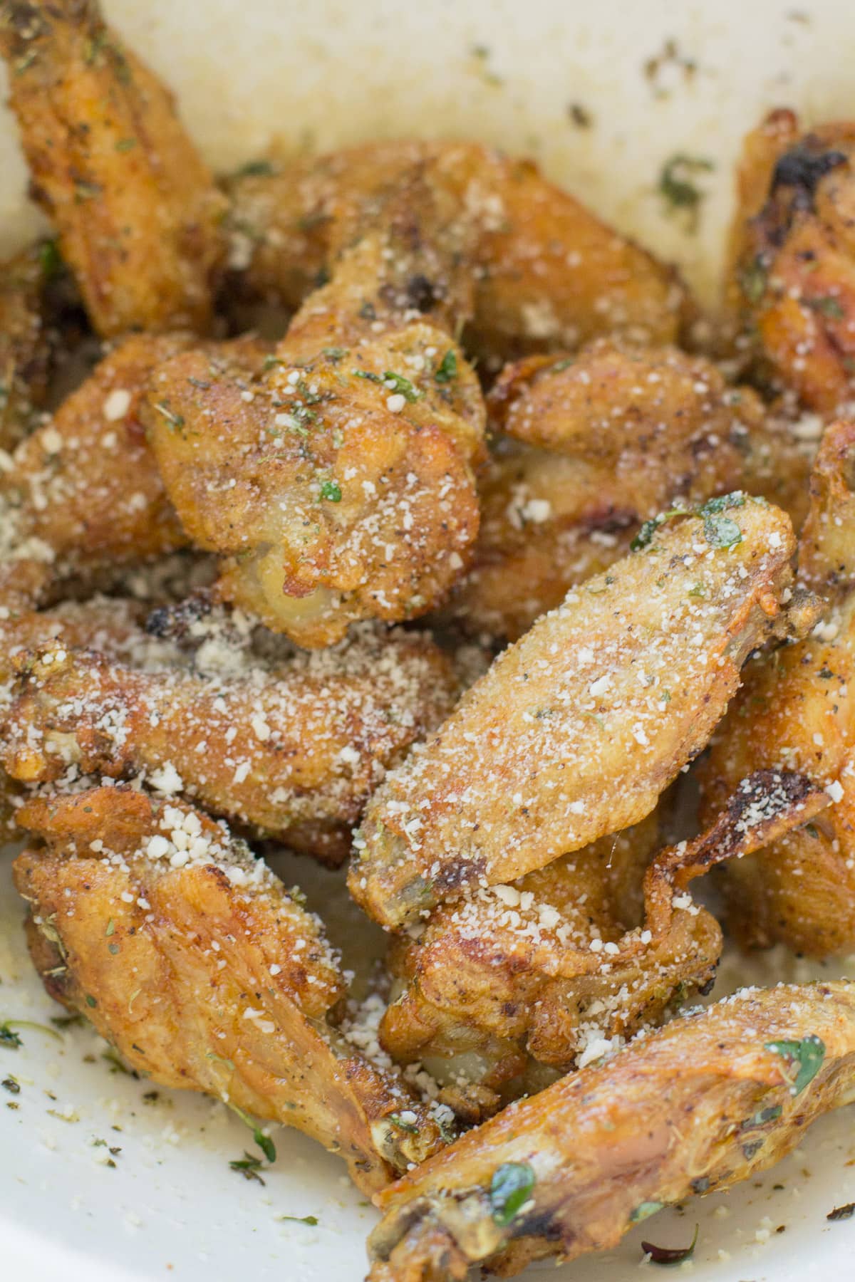 Best Parmesan Chicken Wings - The Clean Eating Couple