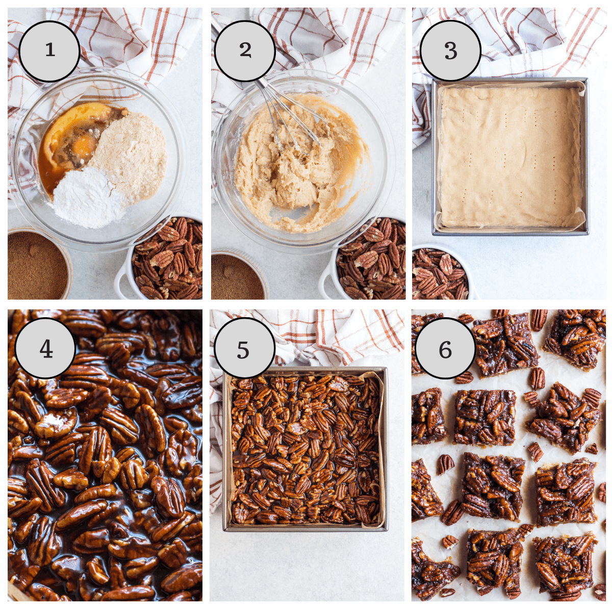 Healthy Pecan Pie Bars Gluten Free Paleo Dairy Free The Clean