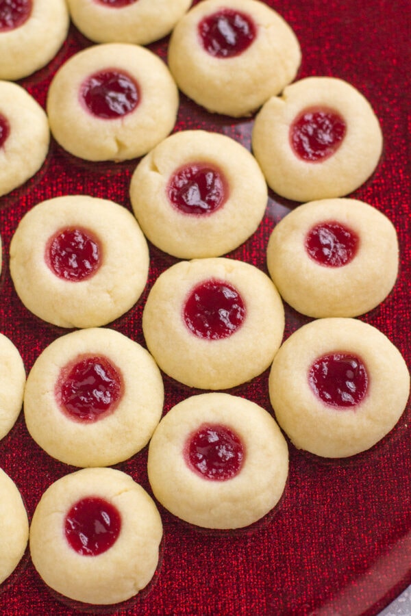 Thumbprint Cookies - The Clean Eating Couple