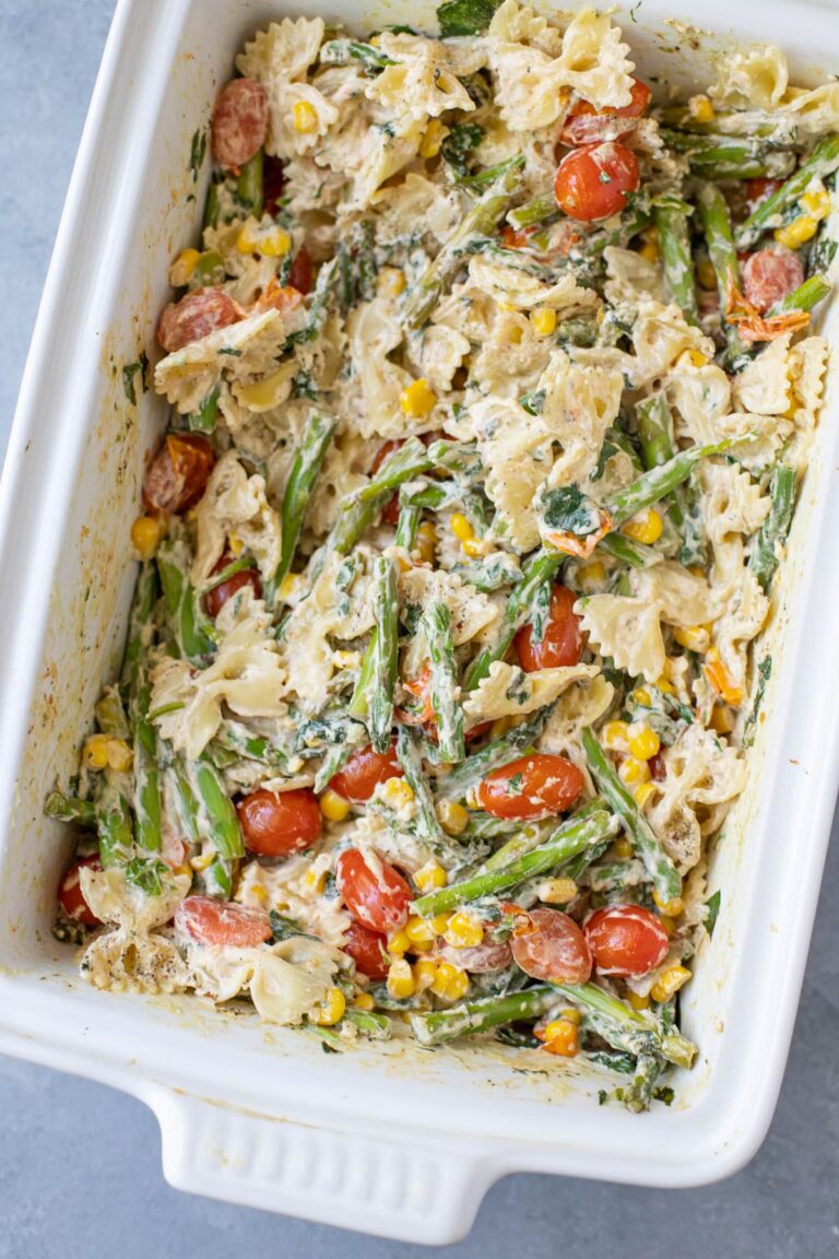 Goat Cheese Pasta | The Clean Eating Couple