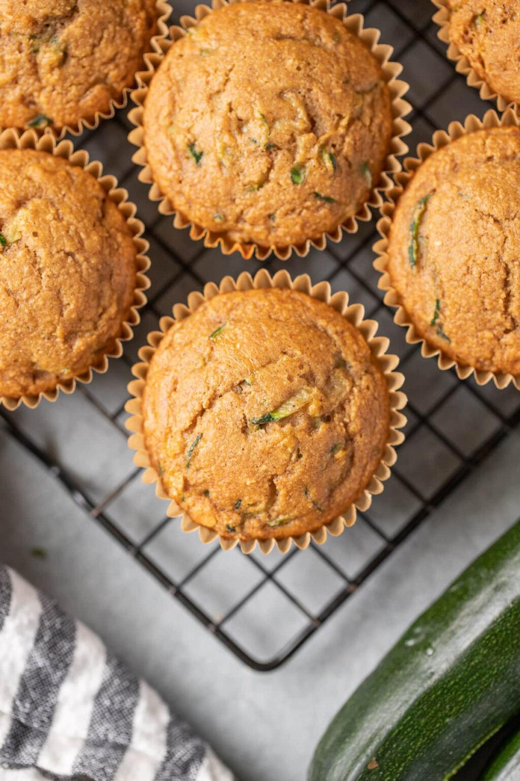 Easy, Healthy Zucchini Muffins | The Clean Eating Couple