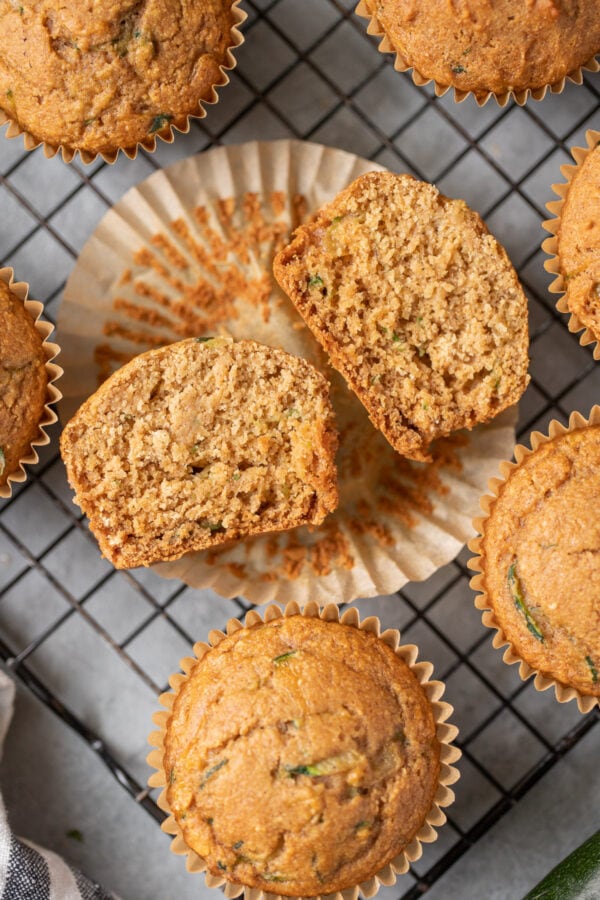 Easy, Healthy Zucchini Muffins | The Clean Eating Couple