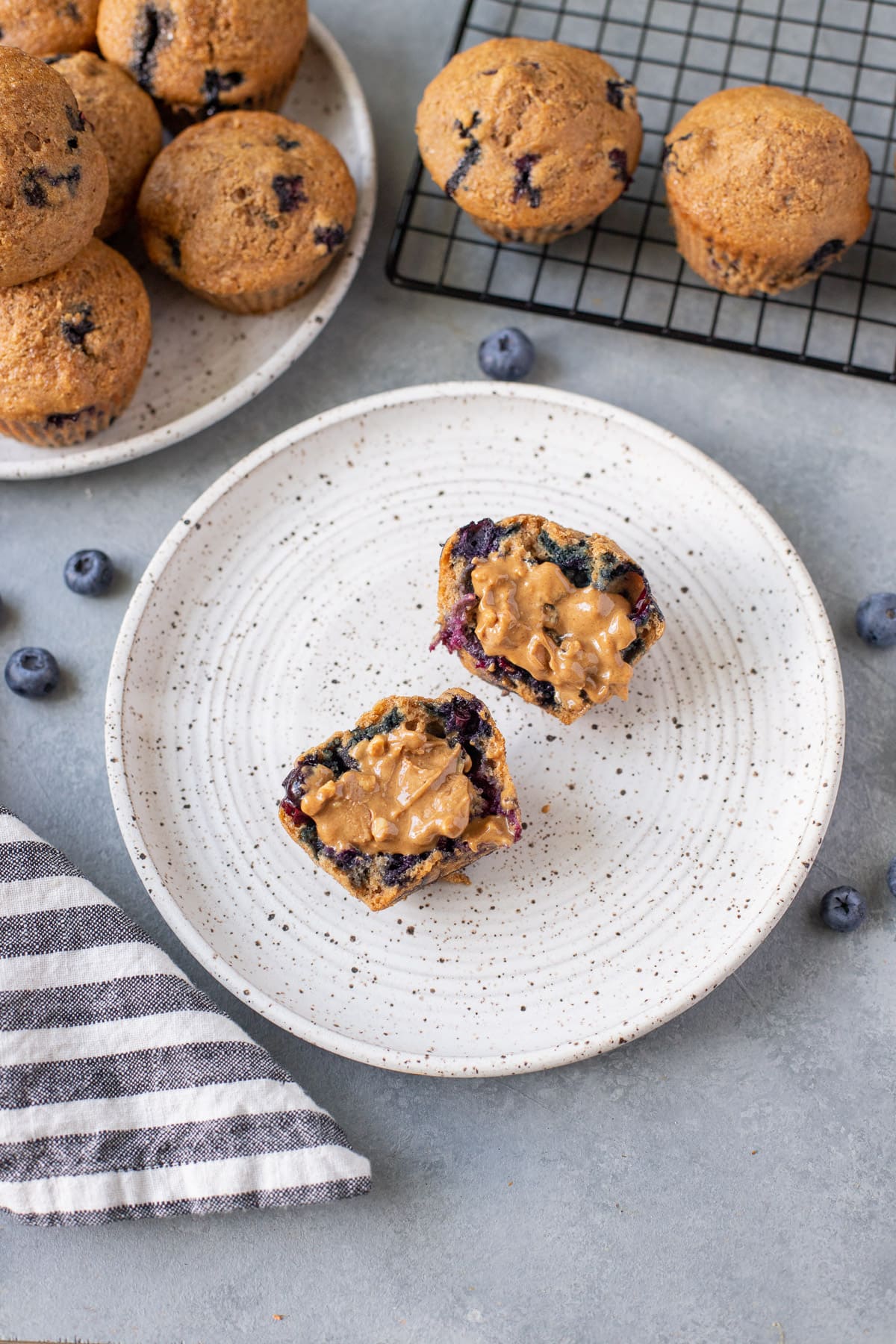 Healthy Blueberry Muffin Recipe - The Clean Eating Couple