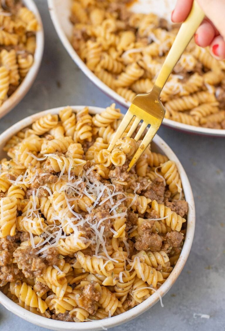Healthy Hamburger Helper Recipe: Easy Ground Beef Pasta Meal