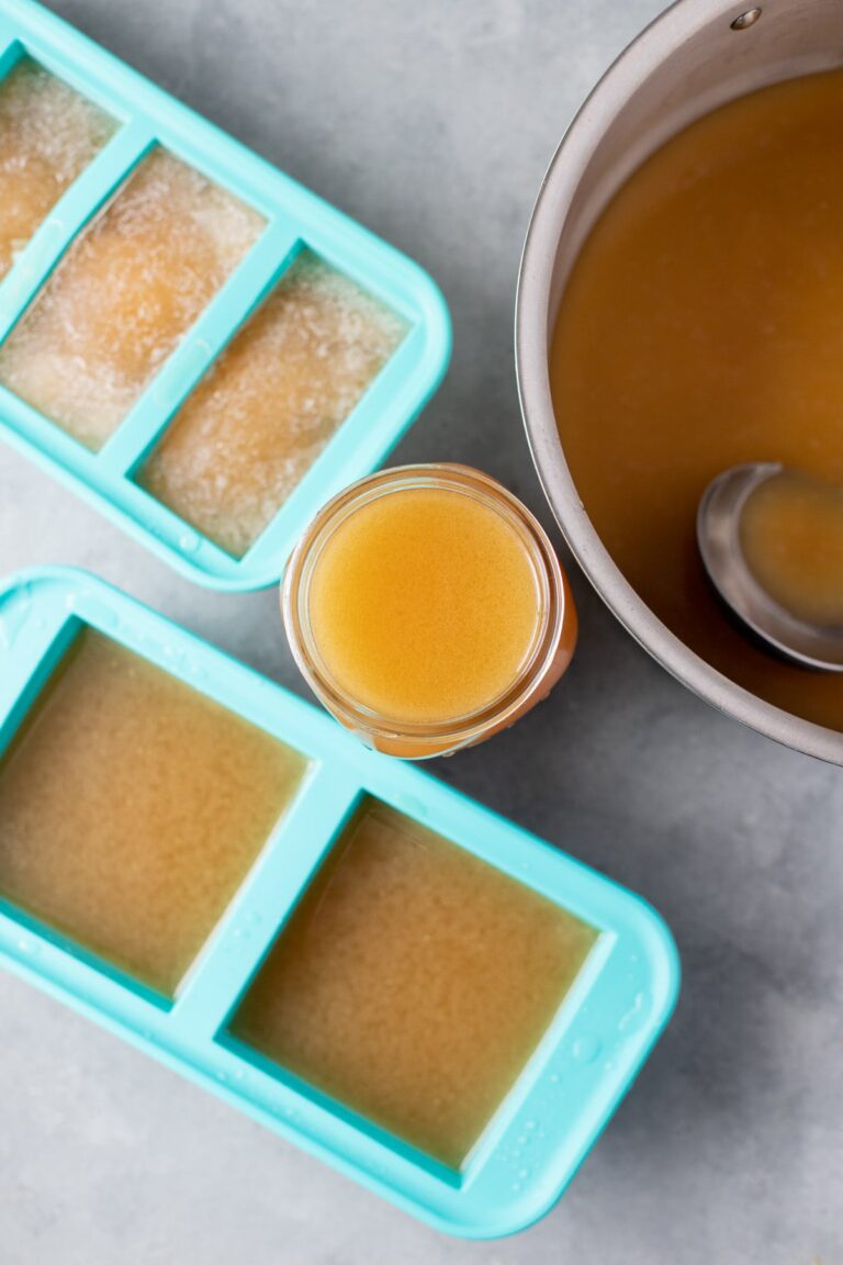 Homemade Chicken Broth Recipe - The Clean Eating Couple