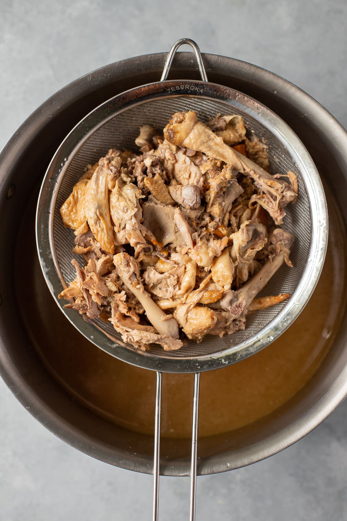 Homemade Chicken Broth Recipe - The Clean Eating Couple