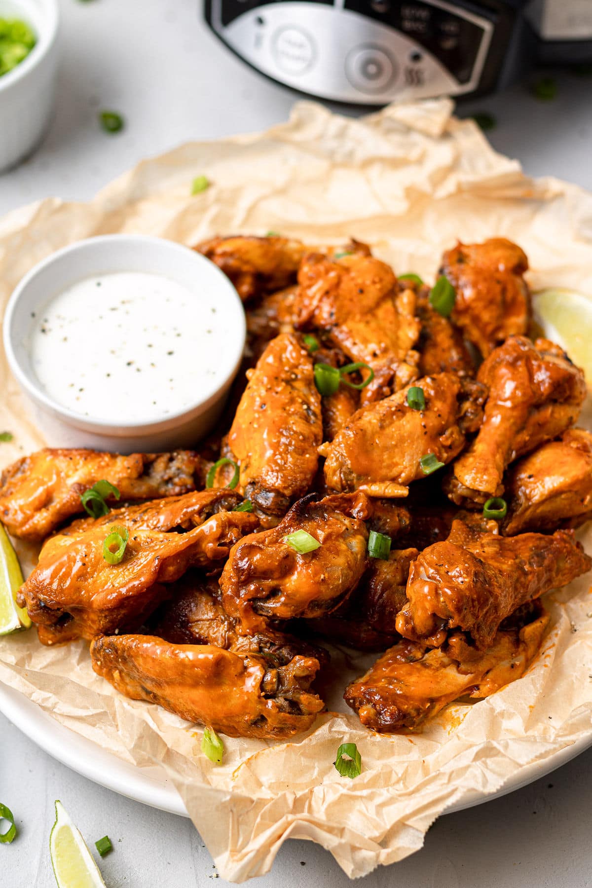 Crock Pot Chicken Wings | The Clean Eating Couple