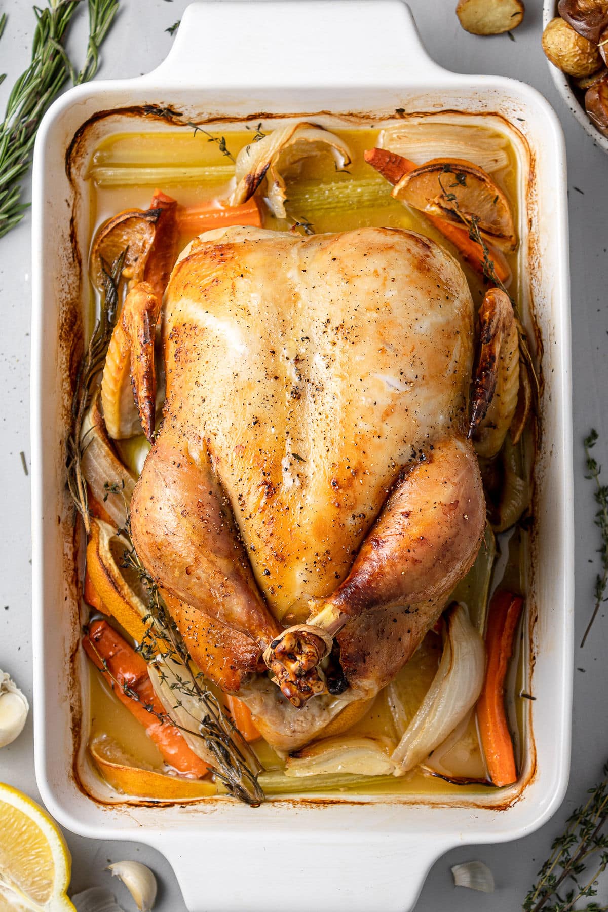 Healthy Roasted Chicken- The Clean Eating Couple
