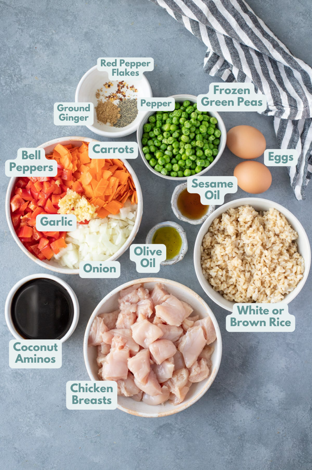 Healthy Fried Rice Recipe [Easy to Make!] | The Clean Eating Couple