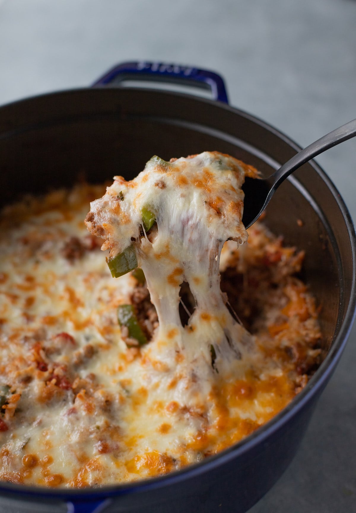 Stuffed Pepper Casserole | The Clean Eating Couple