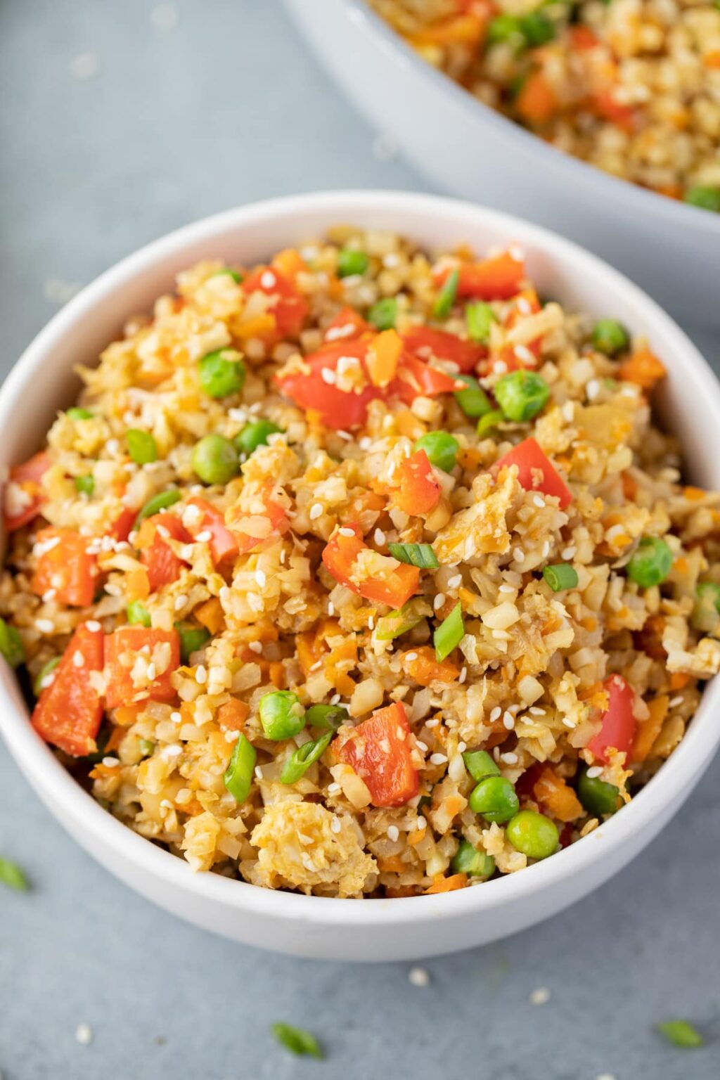 Healthy Cauliflower Fried Rice - The Clean Eating Couple