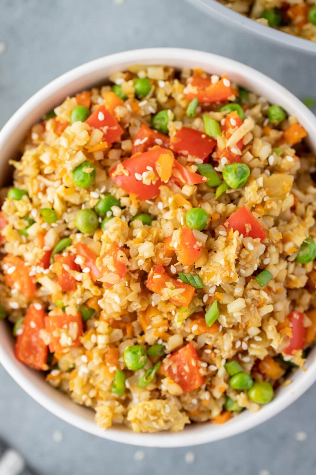 Healthy Cauliflower Fried Rice - The Clean Eating Couple