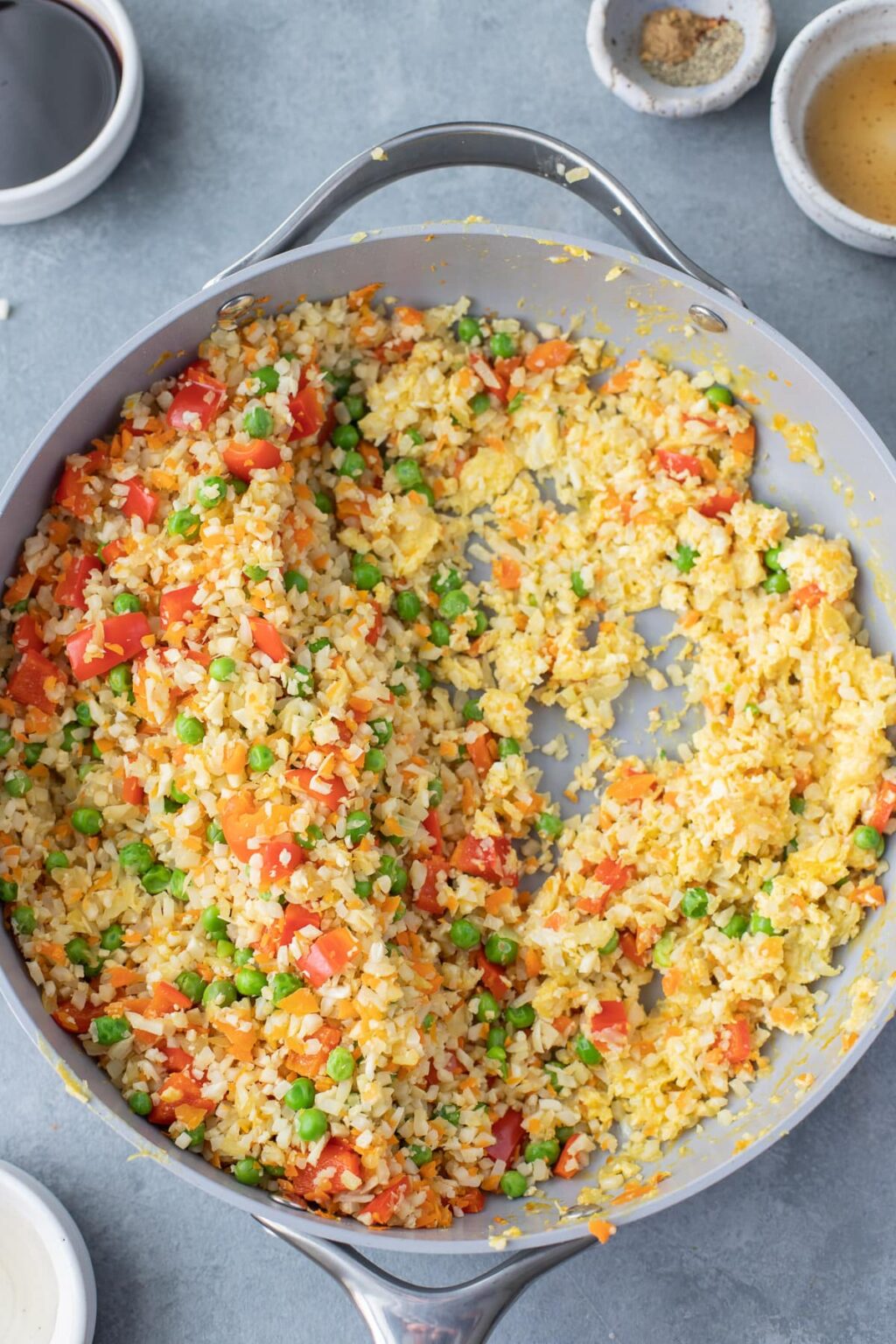 Healthy Cauliflower Fried Rice - The Clean Eating Couple