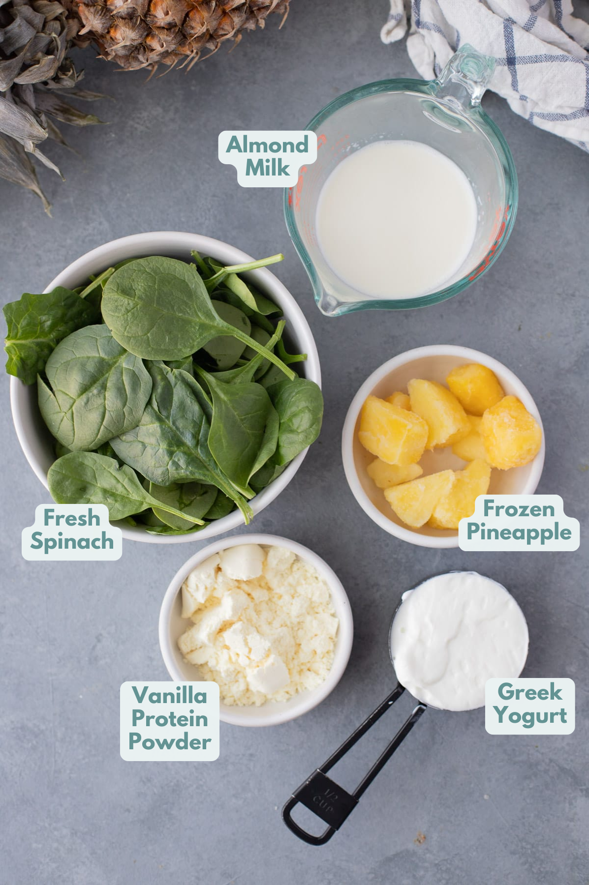 Green Protein Smoothie | The Clean Eating Couple
