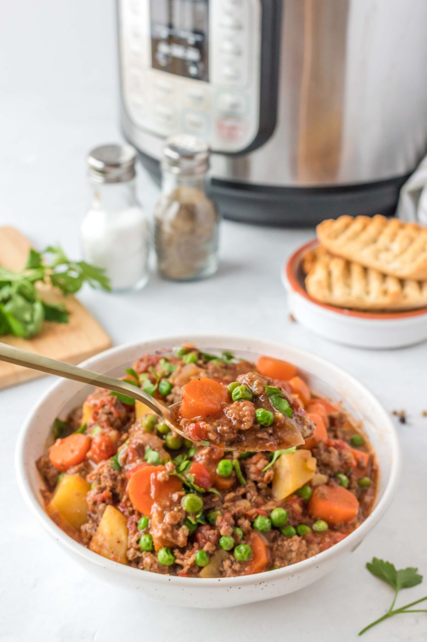 Ground Beef Stew Recipe - The Clean Eating Couple