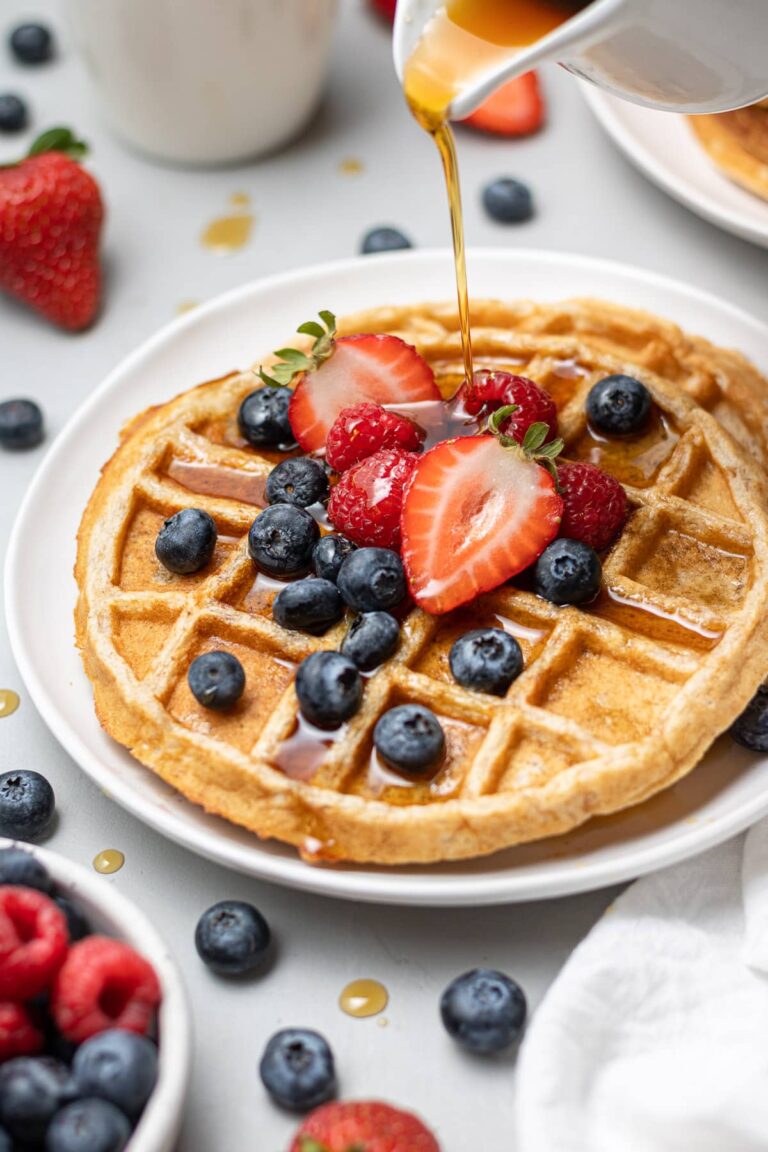 High Protein Waffles - The Clean Eating Couple