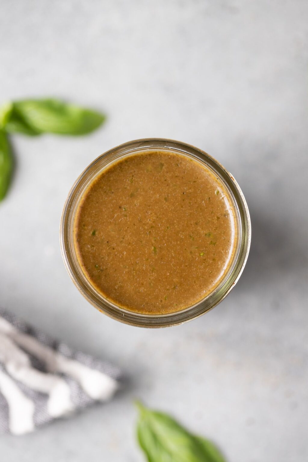 Creamy Balsamic Dressing - The Clean Eating Couple