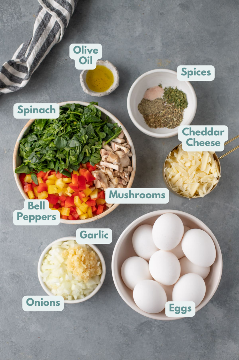 Healthy Veggie Egg Breakfast Casserole - The Clean Eating Couple