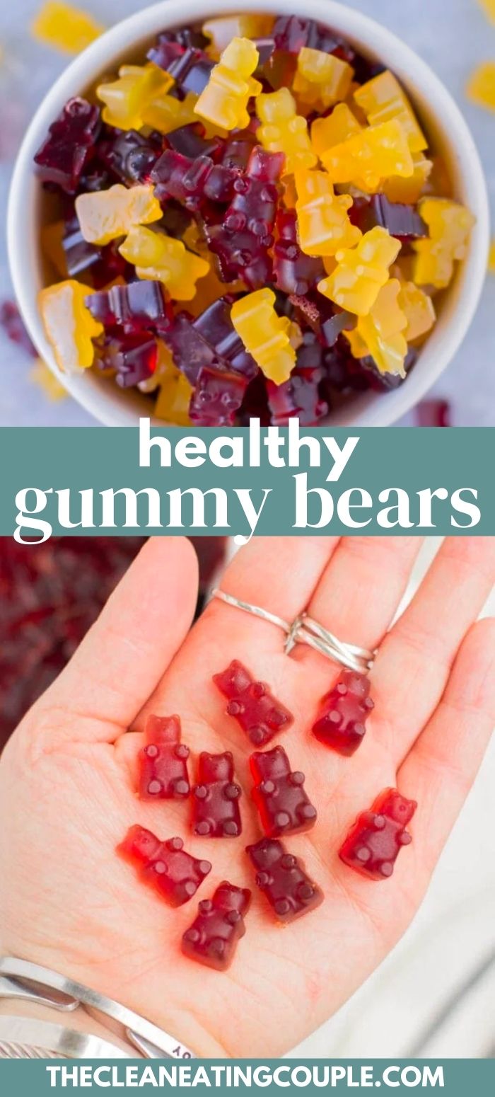 Healthy Gummy Bear Recipe | The Clean Eating Couple