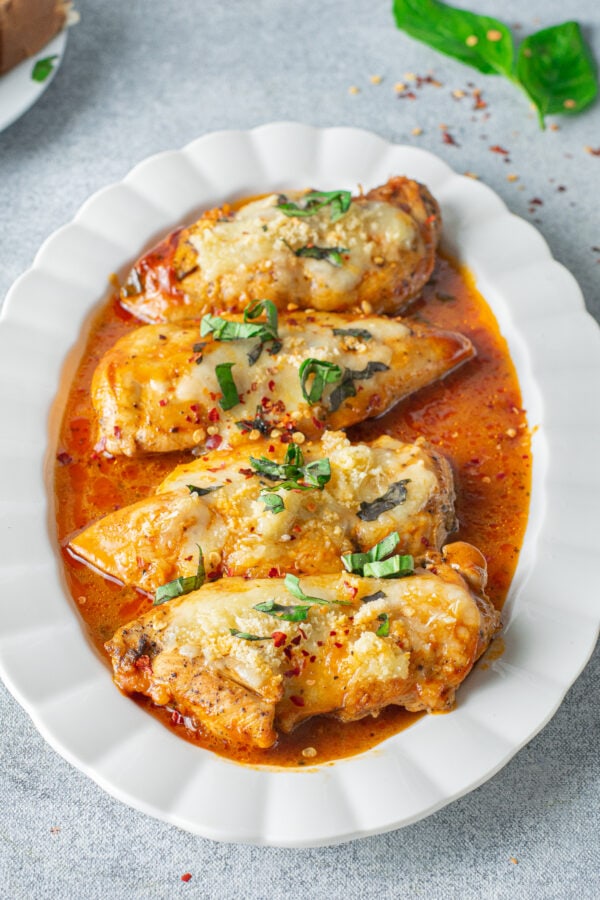 Instant Pot Chicken Parmesan | The Clean Eating Couple