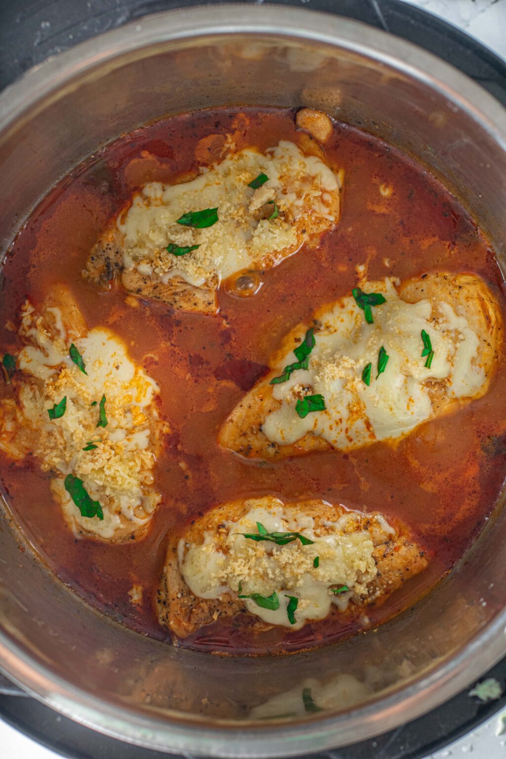 Instant Pot Chicken Parmesan | The Clean Eating Couple