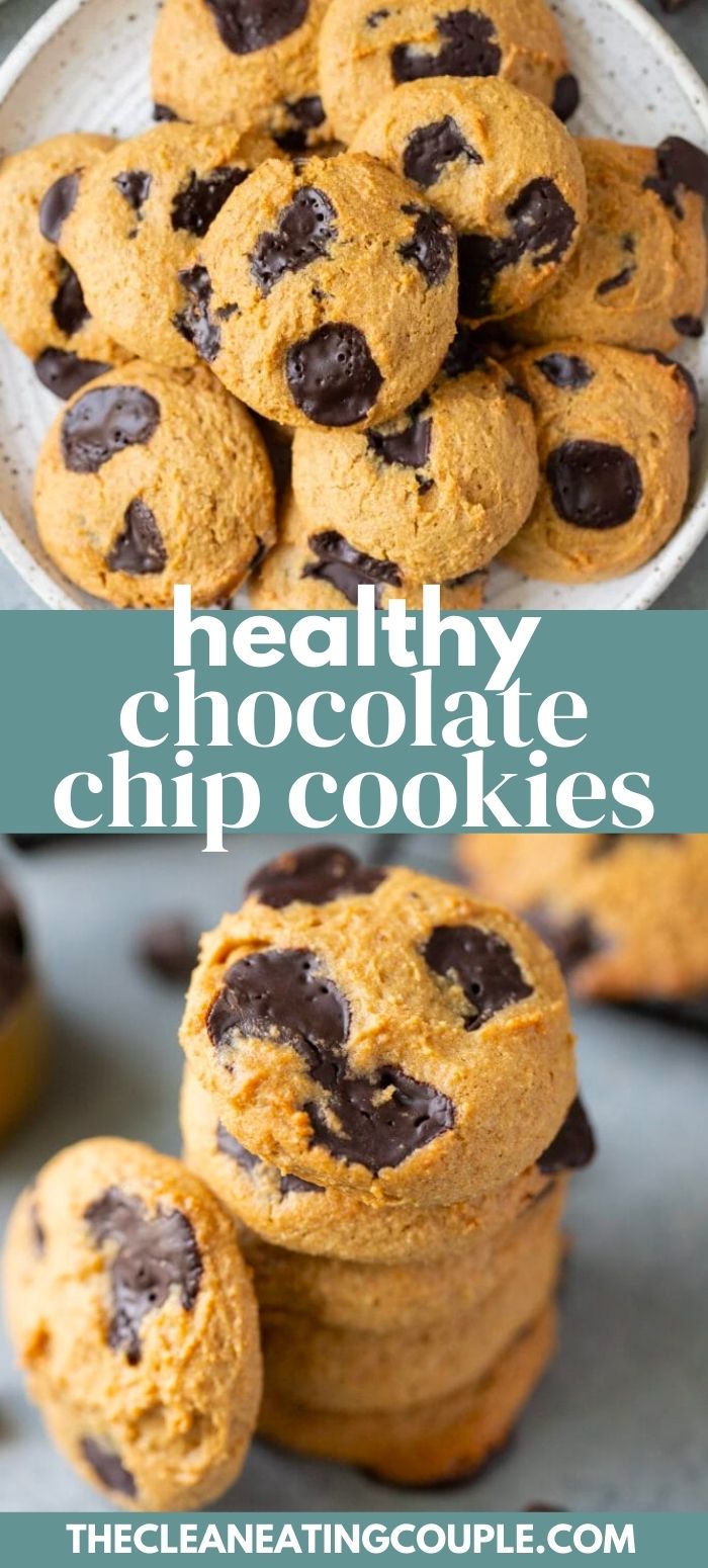 Whole Wheat Chocolate Chip Cookies | The Clean Eating Couple